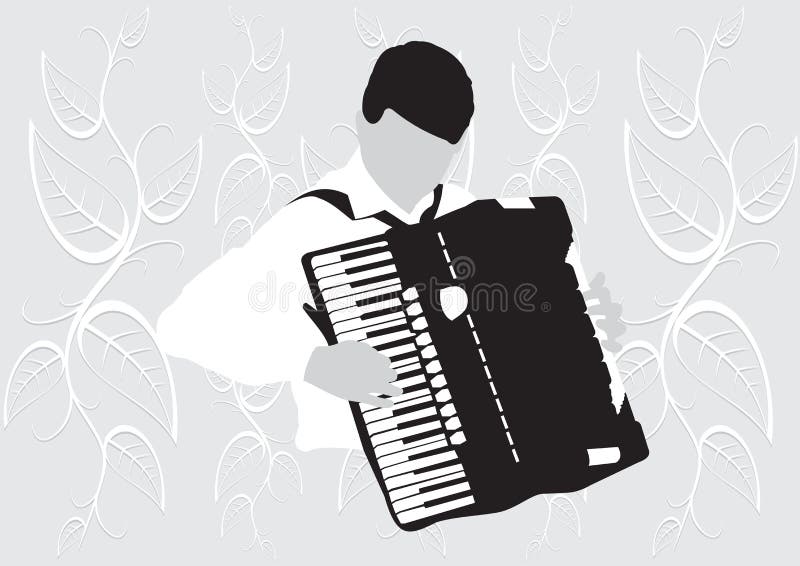Accordion Player Stock Illustrations – 542 Accordion Player Stock ...