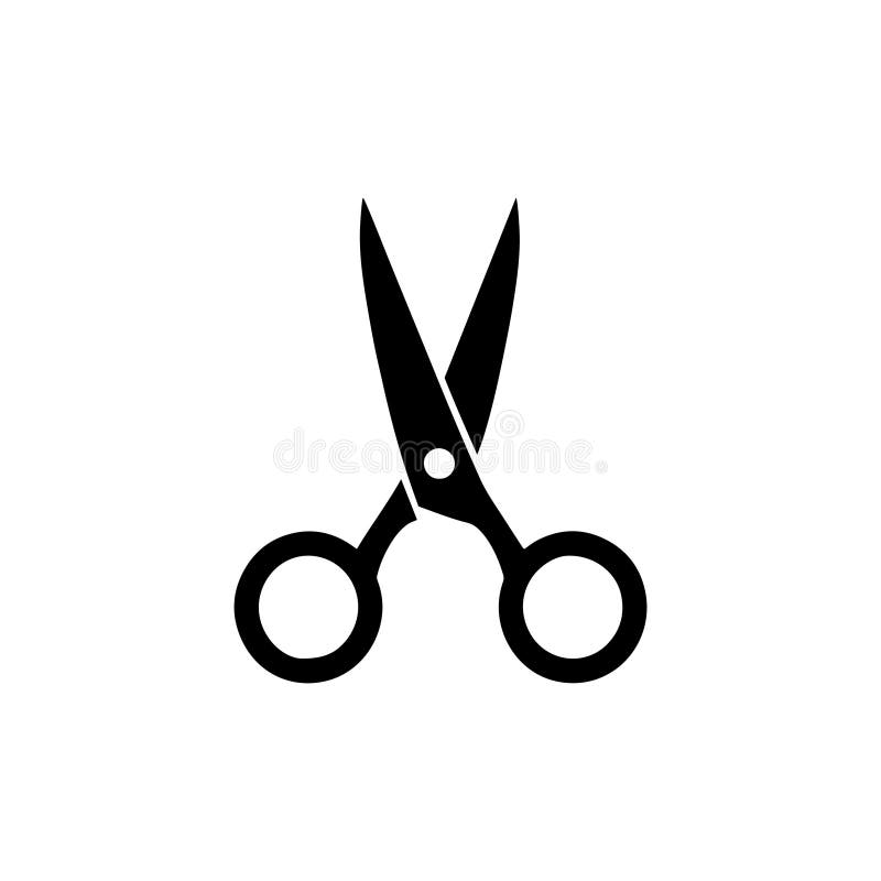 Black White Scissors Silhouette Stock Illustrations – 9,038 Black White ...