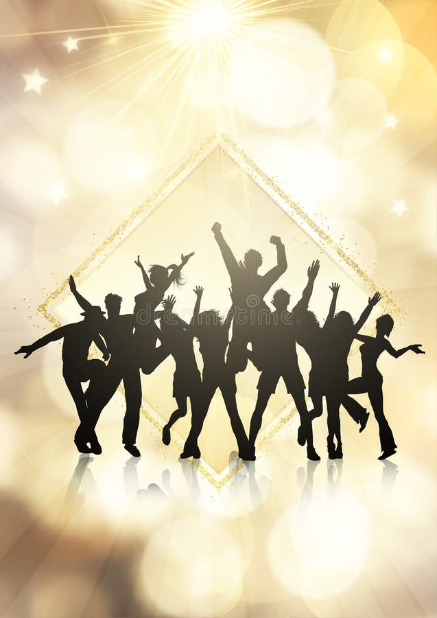 Gold Dance Lights Stock Illustrations – 493 Gold Dance Lights Stock ...