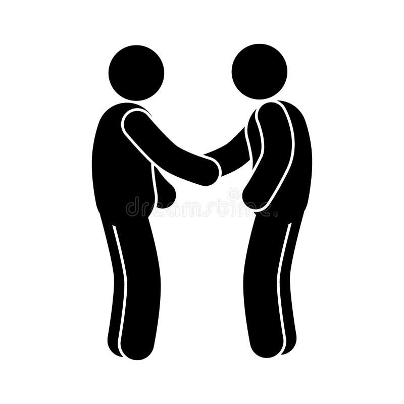 People Hugging Stick Figure Stock Illustrations – 66 People Hugging ...