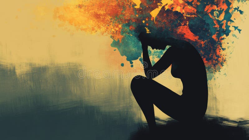 Exploring the Depths of Mental Turmoil through Shadow and Abstract ...