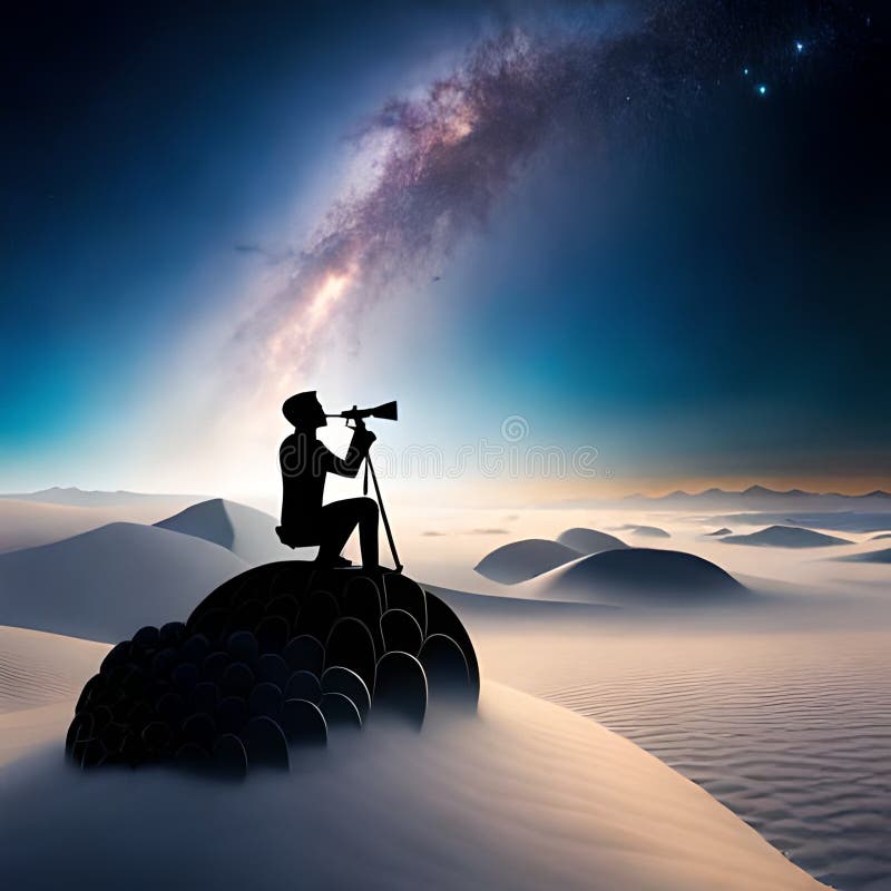 Silhouette Contemplating Stock Illustrations – 492 Silhouette ...