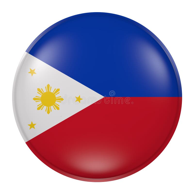 Silhouette of Philippines Button Stock Illustration - Illustration of ...