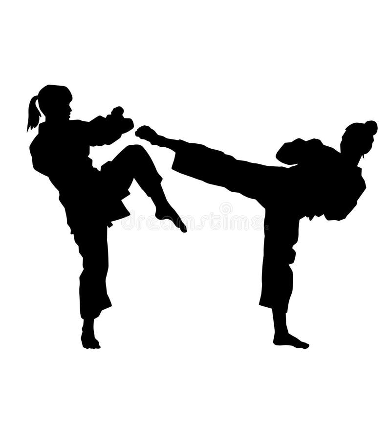 Karate Warriors Stock Illustrations – 196 Karate Warriors Stock ...