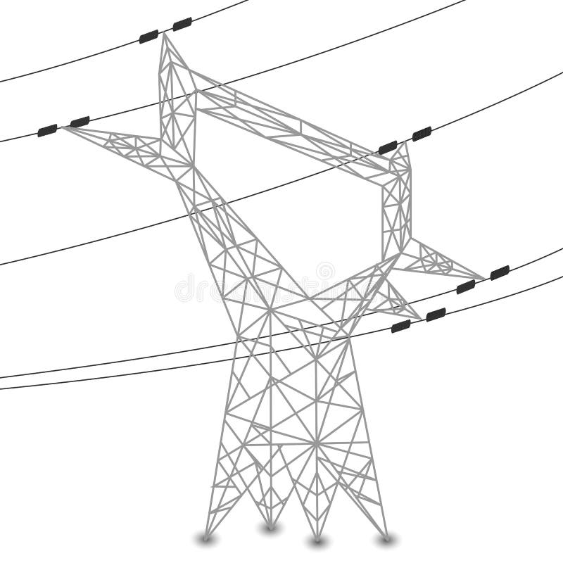 Power Distribution Line Drawing