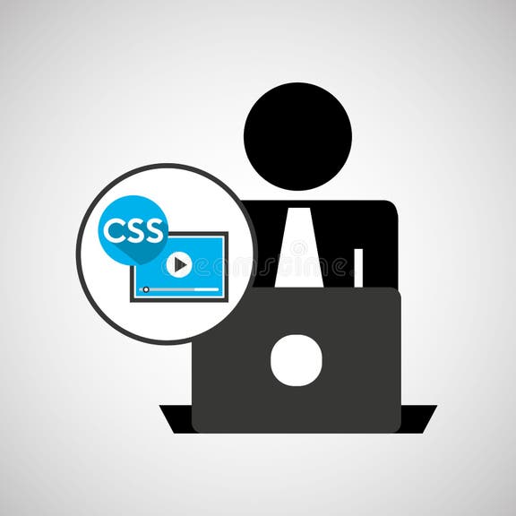 Working Laptop Css Player Stock Illustrations – 2 Working Laptop Css ...