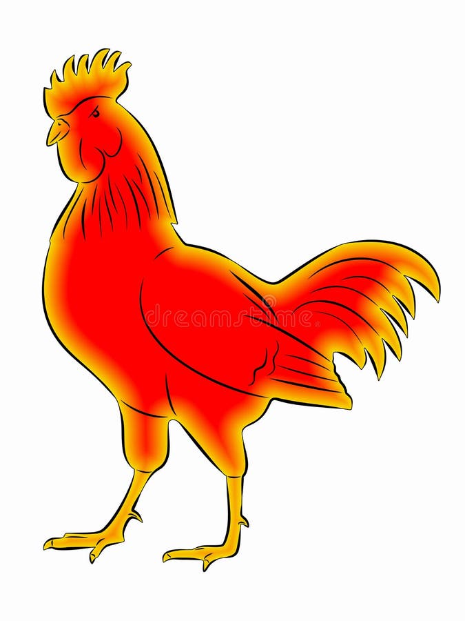 Red Rooster Figure Stock Illustrations – 150 Red Rooster Figure Stock ...
