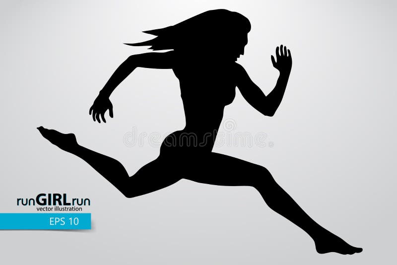 Running Female Anatomy Figure Pose with Muscles Stock Vector ...
