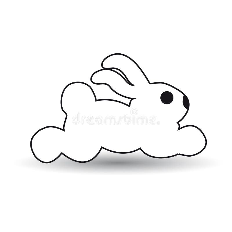 Running Hare Silhouette Stock Illustrations – 1,918 Running Hare ...