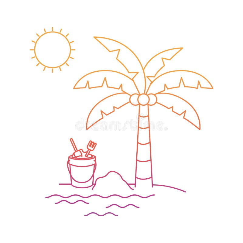 Kids Play Silhouette Beach Stock Illustrations – 506 Kids Play ...