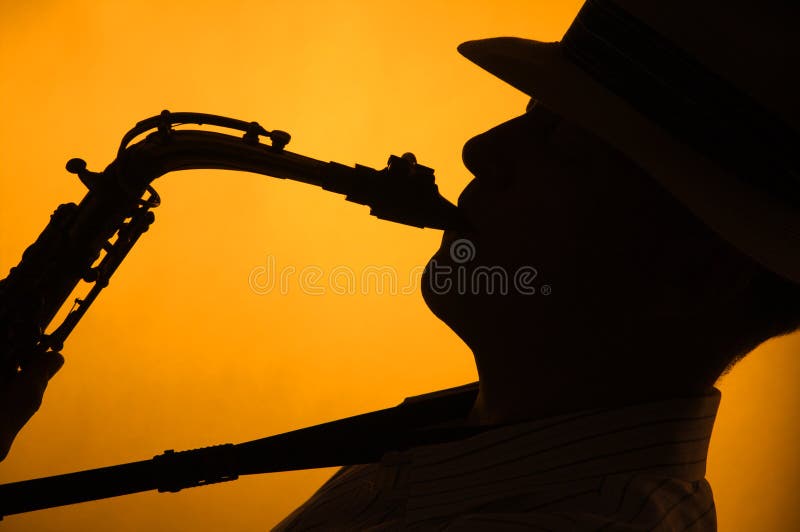 776 Silhouette Saxophone Player Stock Photos - Free & Royalty-Free ...