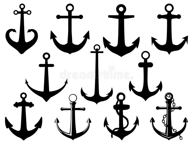 Symbolic Anchors Stock Illustrations – 72 Symbolic Anchors Stock ...