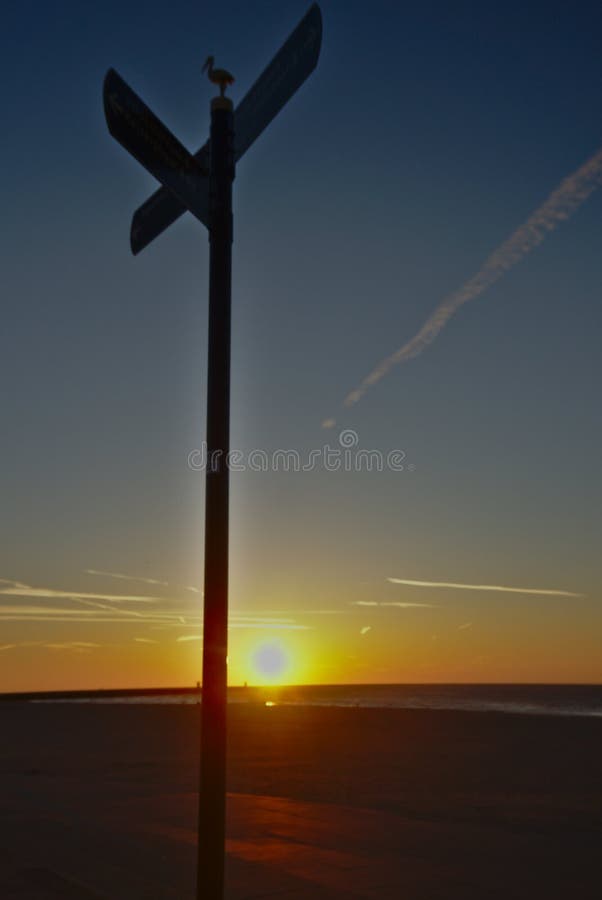 The silhouette of a sign stock image. Image of signpost - 121669985