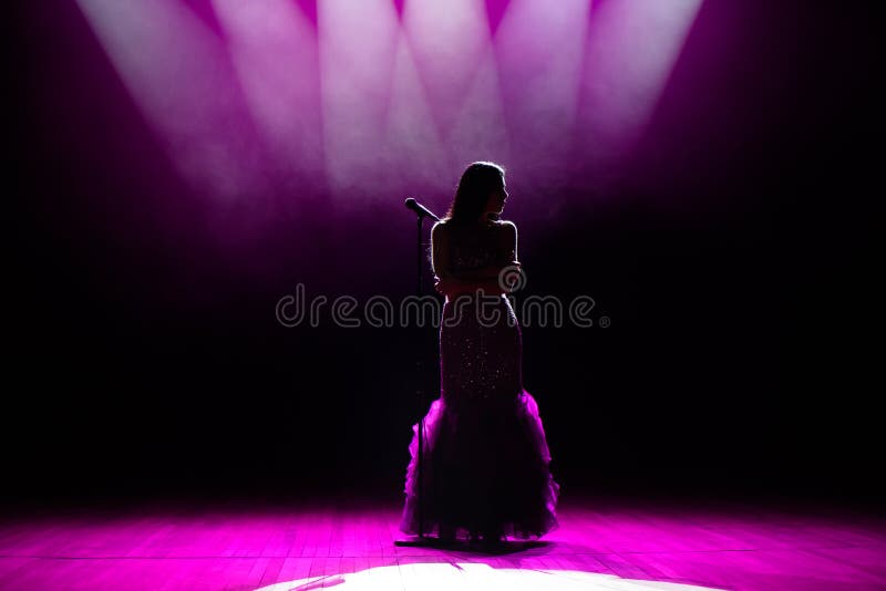 Female Opera Singer Black Background Stock Photos - Free & Royalty-Free ...