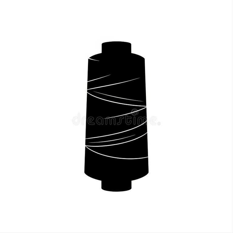 Thread Spool Silhouette Stock Illustrations – 4,301 Thread Spool ...