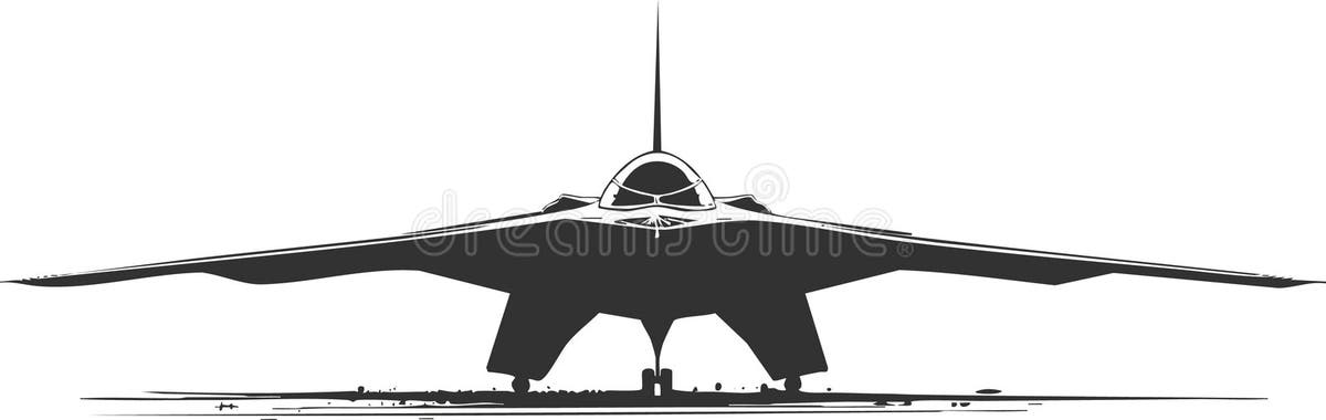 Vector Stealth Bomber Aircraft Stock Illustrations – 316 Vector Stealth ...