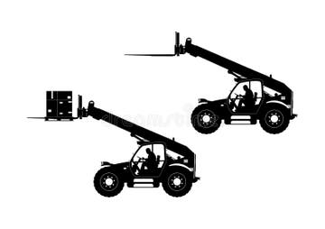 Telehandler Stock Illustrations – 562 Telehandler Stock Illustrations ...