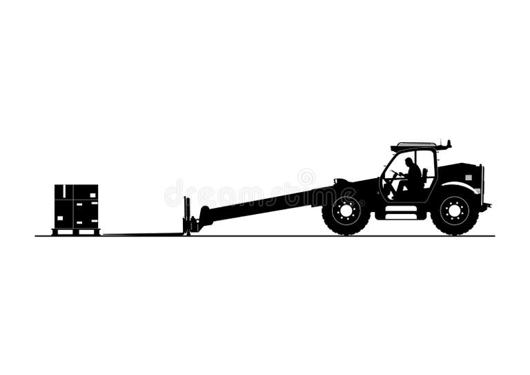 Telehandler Stock Illustrations – 517 Telehandler Stock Illustrations ...