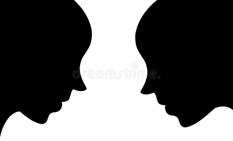 Silhouette Reversed Stock Illustrations – 269 Silhouette Reversed Stock ...