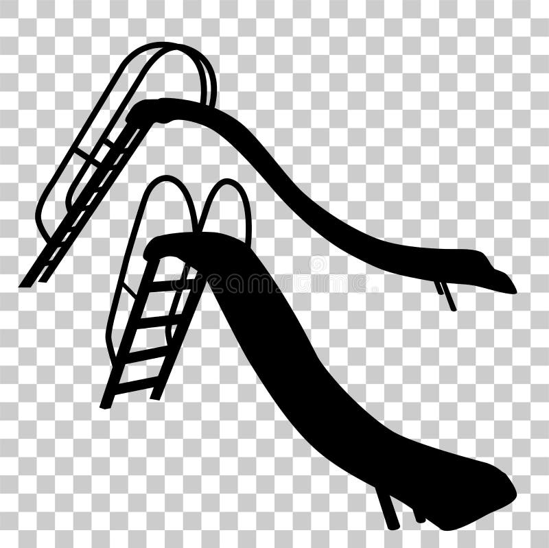 Slide Vector Silhouette