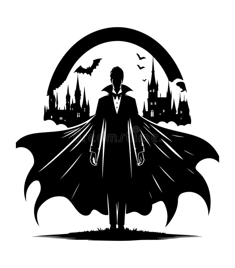 Vampire Profile Silhouette
