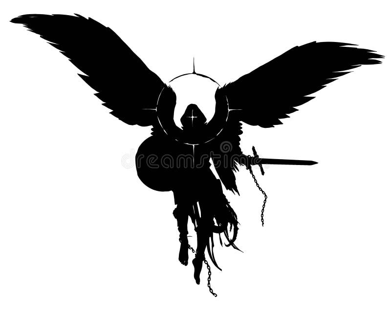 Warrior Angel Coloring Pages
