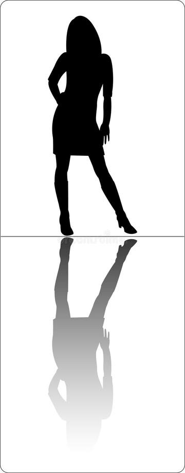 Beauty Silhouette Layout Stock Illustrations – 4,549 Beauty Silhouette ...