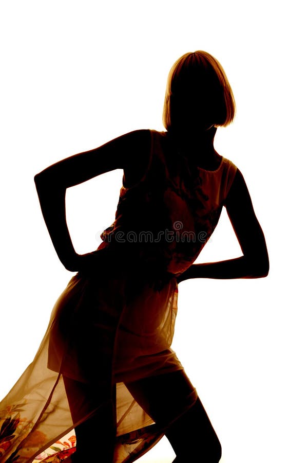 342 Woman Lean Silhouette Stock Photos - Free & Royalty-Free Stock ...
