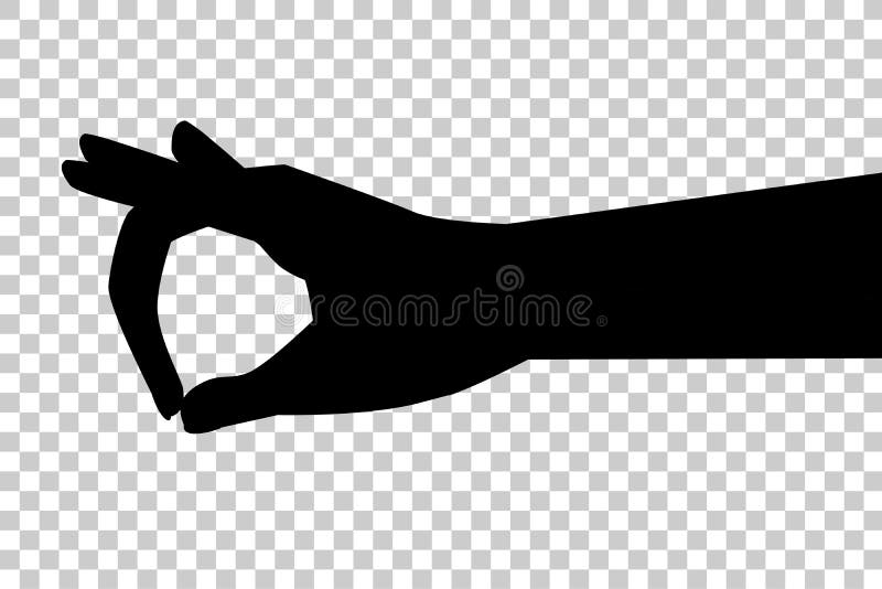 Hand Picking Something stock illustration. Illustration of background ...