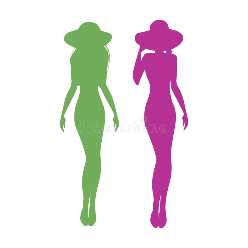 Shapely Woman Silhouette Vector Stock Illustrations – 209 Shapely Woman ...