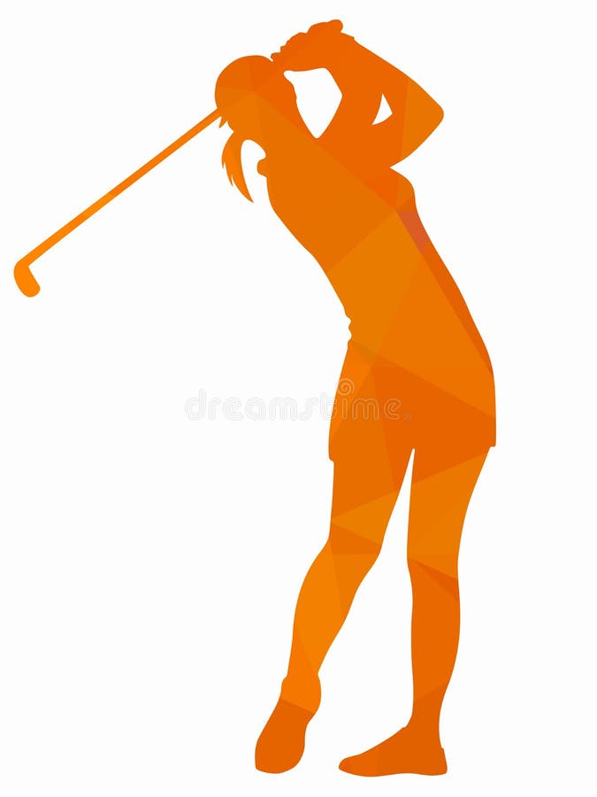 Woman Golf Sketch Stock Illustrations – 156 Woman Golf Sketch Stock ...