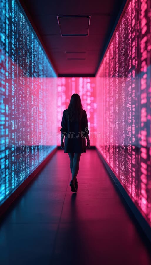 Digital Corridor Woman Stock Illustrations – 479 Digital Corridor Woman Stock Illustrations ...