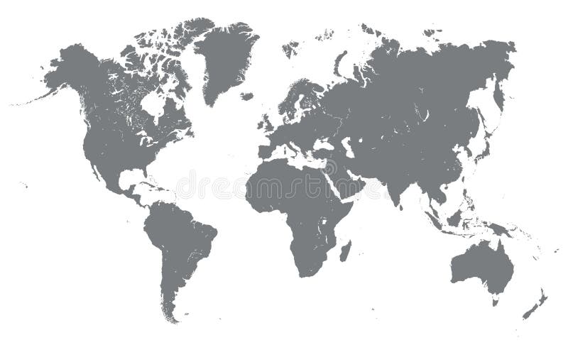 Vector world colored map stock vector. Illustration of america - 60555601 Vector world colored map stock vector. Illustration of america - 60555601
