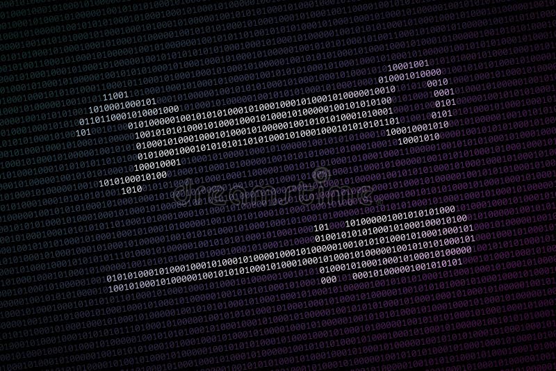 Silhouette of Wrench and Screwdriver Made from Binary Symbols Stock ...