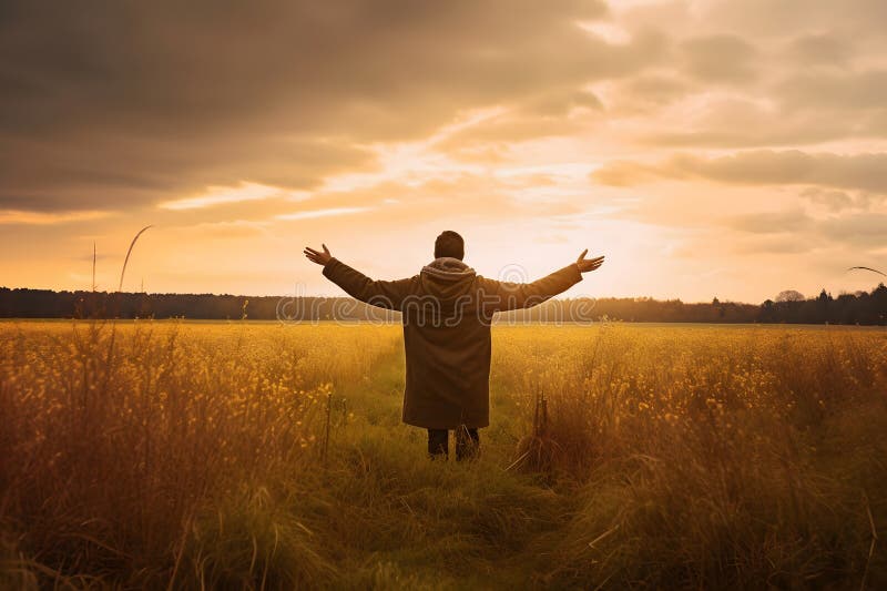 Praying Open Arms Stock Illustrations – 66 Praying Open Arms Stock ...