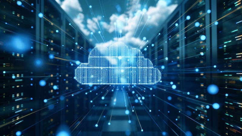 Optimizing Data Transfer And Storage Best Practices For Digital Archives Stock Illustration
