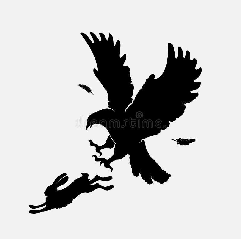 Attacking Eagle 5 stock illustration. Illustration of attacking - 441432