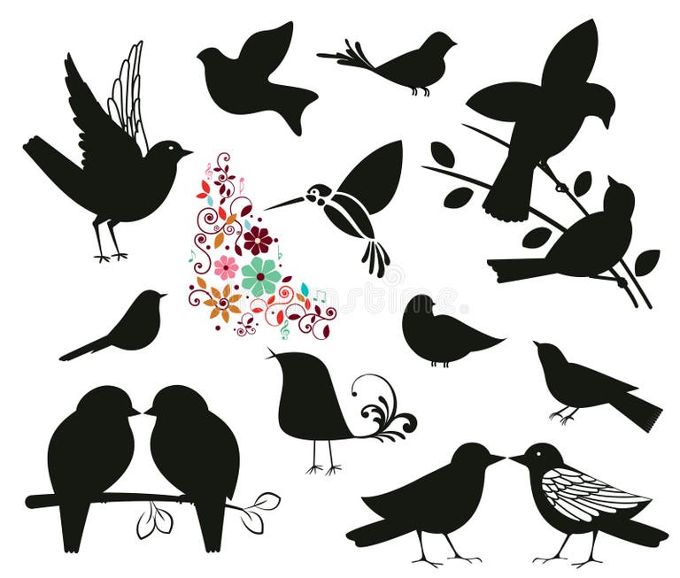Corner Vector Birds Stock Illustrations – 766 Corner Vector Birds Stock ...
