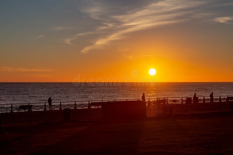 Brighton Sunset stock photo. Image of europe, idyllic - 131840730