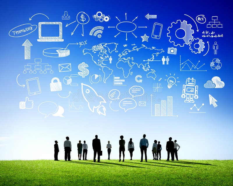 Global concepts stock vector. Illustration of business - 11437365