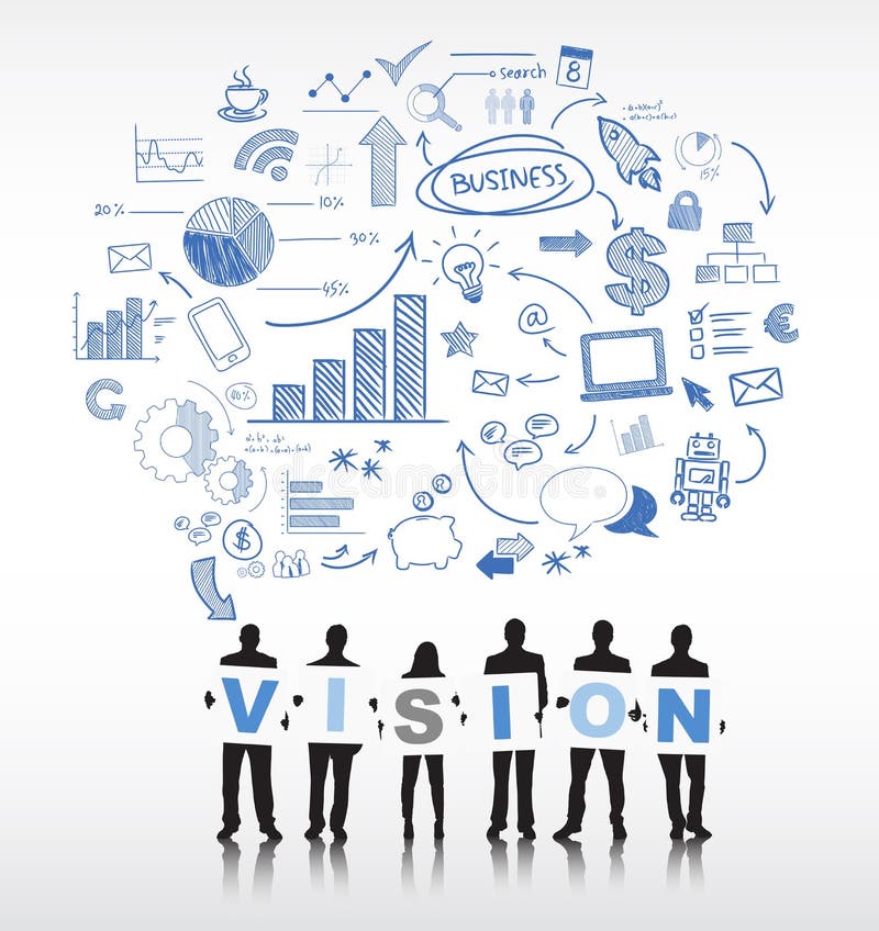 Business Vision stock illustration. Illustration of adviser - 42162095