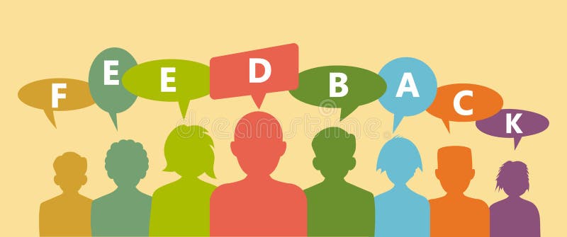 Silhouettes of a Group of People and Bubbles for Speech with the Word ...