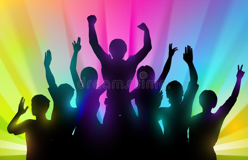 Group People Hands Up Stock Illustrations – 3,868 Group People Hands Up ...