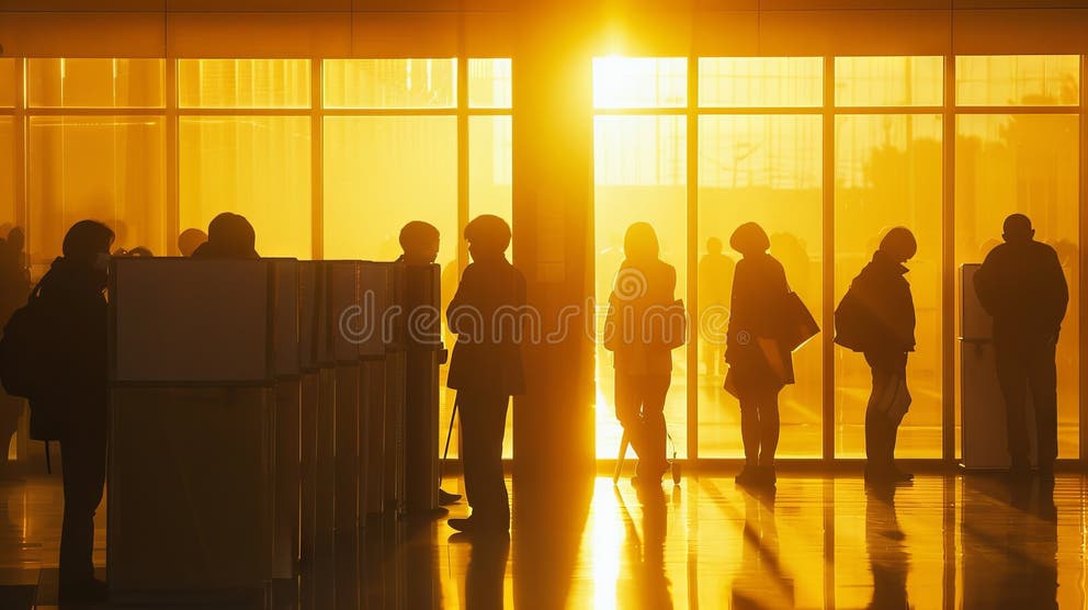 People Polling Station Stock Illustrations 442 People Polling Station Stock Illustrations