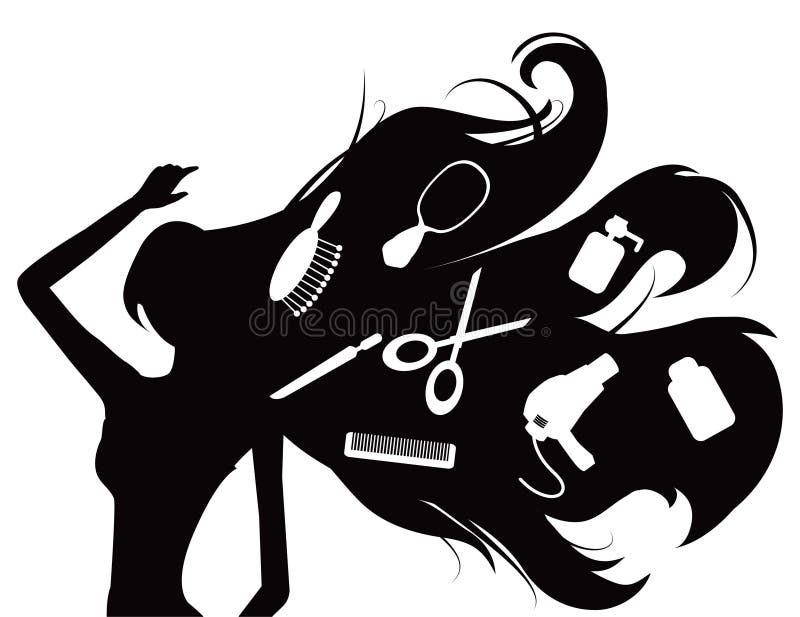 Silhouettes saloon girl stock vector. Illustration of artistic - 11279665