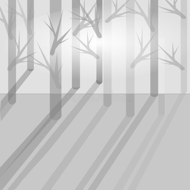 Morning Tree Shadows Stock Illustrations – 281 Morning Tree Shadows ...