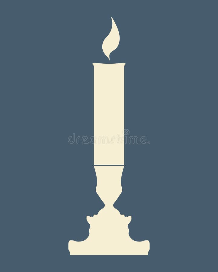 Silhouette Candlestick Stock Illustrations – 3,699 Silhouette ...