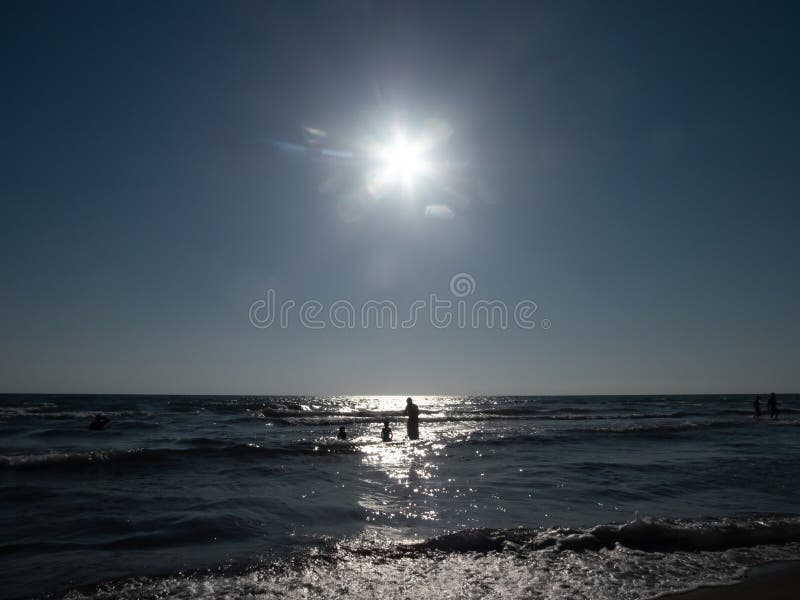 Sea bathing stock photo. Image of bathing, landscape - 148649026
