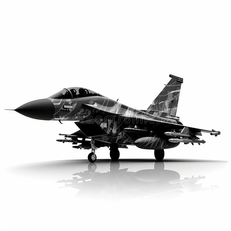 Silhueta-jato-jato-de-jato-branco De Fundo Ilustração Stock ...