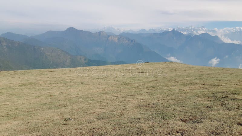 Silichung View from Maiyung Danda Stock Image - Image of silichung ...